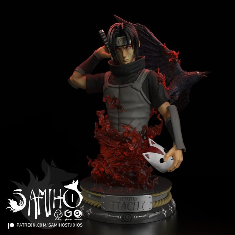 Itachi Uchiha Anbu - Samiho Studios - STL 3D