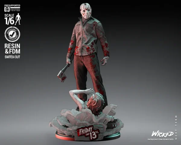 Jason Friday 13th - STL - 3D